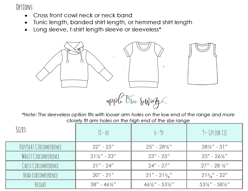 Big Kids Grow Fonder- PDF Apple Tree Sewing Pattern – Apple Tree Sewing ...