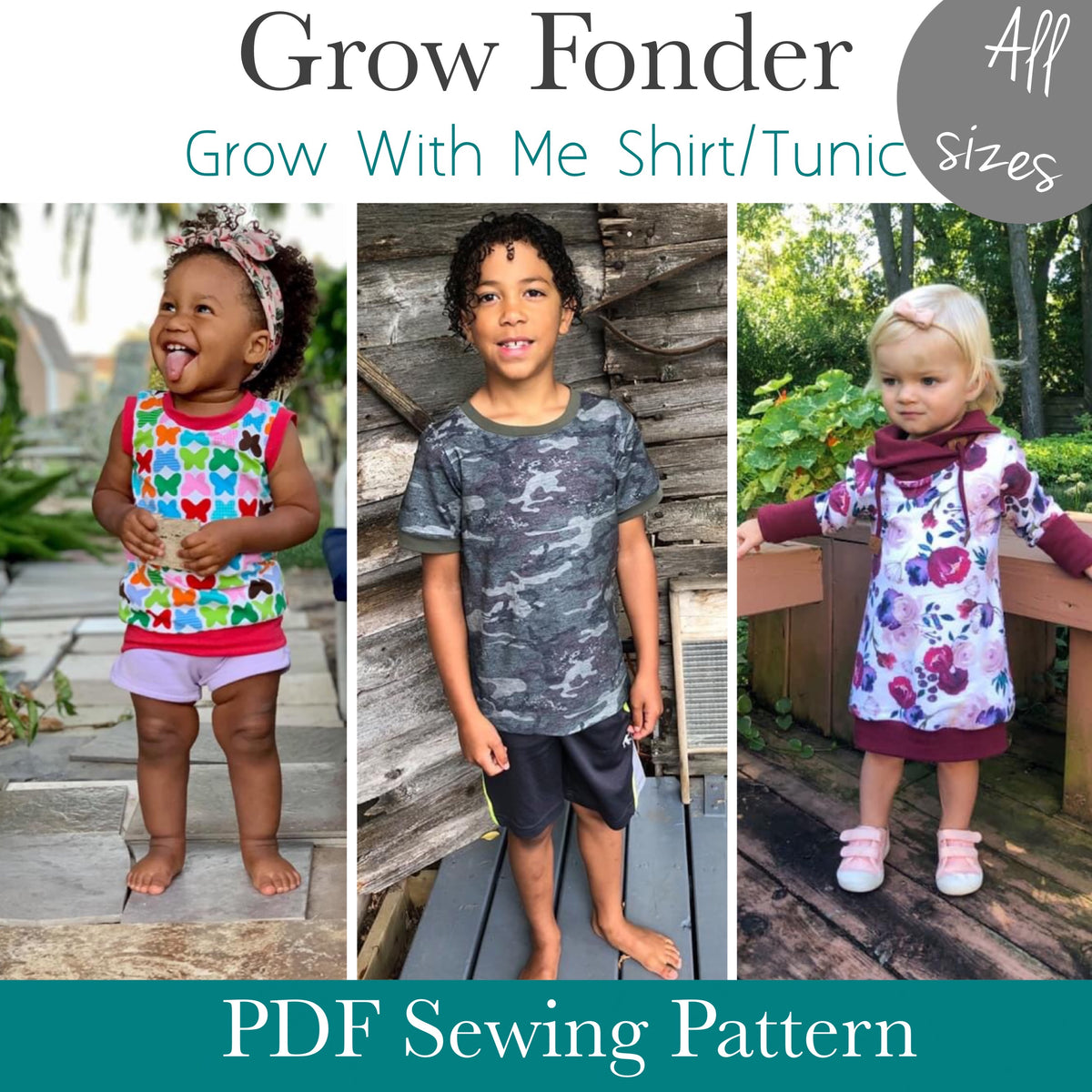 All sizes Grow Fonder - PDF Apple Tree Sewing Pattern (bonus extended ...